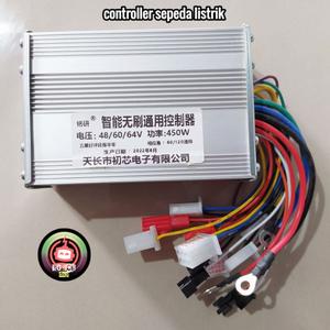 Jual controller sepeda listrik 48v 60v 64v 450w bldc brushless ...