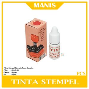 Jual Tinta Manis / Tinta Stempel Tanpa Bantalan Merah - Jakarta Utara ...