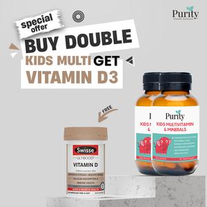 Jual Purity Vitamin Double Smart Kids Multivitamin Chewable 60 Tablet ...