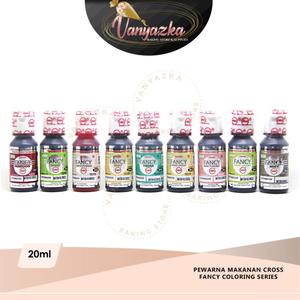 Jual Pewarna Cross Fancy/Pewarna Makanan Halal Cross Fancy Color 20ml ...
