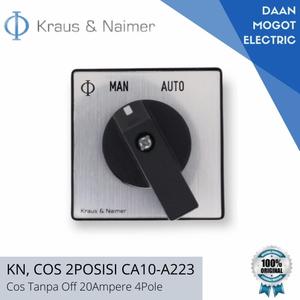 Jual selector switch COS 2POS (ON-ON) 20AMP KRAUS NAIMER CA10-A223 - R ...
