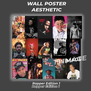 Jual (15 PCS) RAPPER RANDOM POSTER AESTHETIC | RAPPER RANDOM POSTER ...