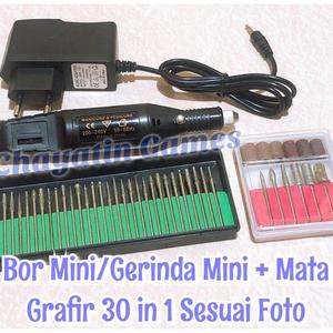 Jual Bor Mini Gerinda Mini Mata Ukir Grafir 30 in 1 Sesuai Dengan Foto ...