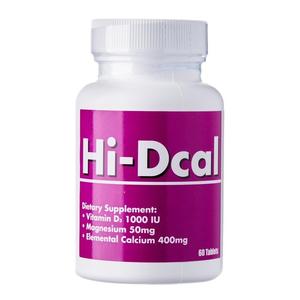 Jual HI-DCAL CALCIUM VITAMIN D3 1000 IU MULTIVITAMIN SUPPLEMENT ...