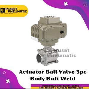 Jual Motorized Electric Actuator On Off Ball Valve 3Pc Butt Weld 1 1/2 Inch - Jakarta Barat ...