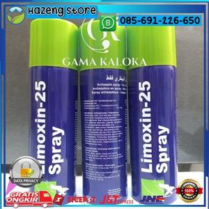 Jual Ori Limoxin 25 Spray Obat Semprot Luka Hewan Ternak Baru ED ...
