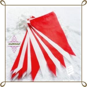 Jual Bendera segitiga kain merah putih | bunting flag 17 agustus | dekorasi - Kota Denpasar ...