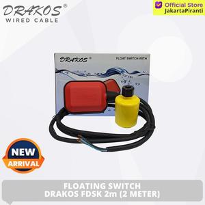 Jual Floating Switch Drakos 2 Meter Float Switch Otomatis Toren Tandon ...