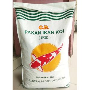 Jual Pakan Ikan Koi CP Makanan IKAN KOI PK 2 mm Berat 10 Kg Warna Hijau ...