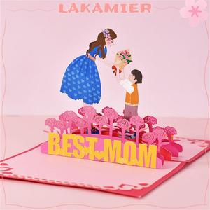 Jual Kartu Undangan Model Pop Up Desain Buket Bunga Untuk Hari Ibu ...