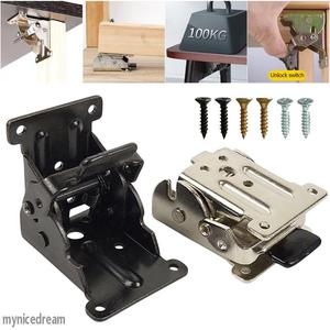 Jual Engsel Kaki Kursi Meja Lipat 90derajat Self Locking Bracket Hinges ...