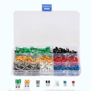 Jual PL 600Pcs Insulated Cord End Terminal Boots Lace Cooper Ferrules ...