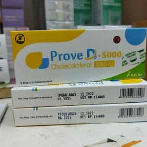 Jual prove d3 5000 iu box 30 tablet - Jakarta Barat - nesya_toko ...