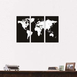 Jual Peta Dunia / World Map - Wall Decor / Hiasan Dinding / Pajangan ...