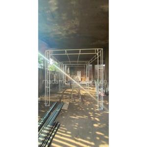 Jual GRAB OK- full gawang besi riging pergola besi kotak dekorasi ...