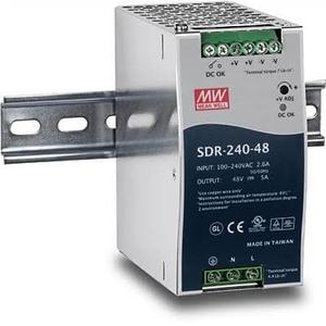 Jual Mean Well SDR-240-48 AC to DC DIN-Rail Power Supply 48 Volt 5 Amp ...