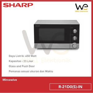 Jual ready SHARP Microwive R-21D0(S)-IN / R21D0 - Jakarta Pusat - Divaniastores | Tokopedia
