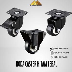 Jual RODA CASTER HITAM TEBAL 2'' I RODA ETALASE I RODA SERBAGUNA - 4 ...