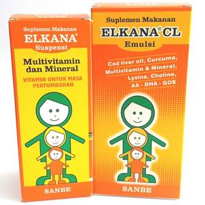 Jual ELKANA SYRUP CL TABLET BOX suplemen kesehatan Berkualitas ...