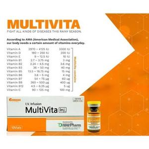 Jual Ecer 1 Vial MULTIVITA Infus Suntik Multivitamin Super Lengkap ...