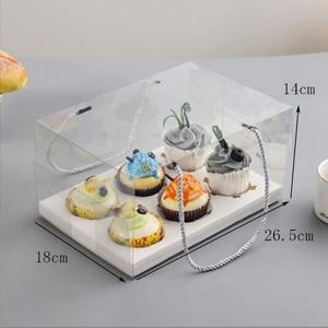Jual Box Mika Cupcake Tali Box Mika Transparan Mika Muffin - Lubang 2 ...