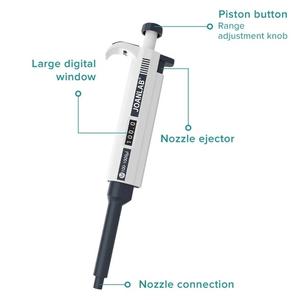 Jual Mikropipet 10-100 uL. Micropipette Adjustable 10-100 uL Mikro ...