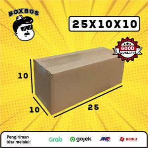 Jual 25x10x10 CM KARDUS Corrugated Packaging Box packing SHEET ...