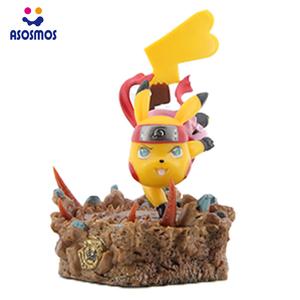 Jual Mainan Patung Tokoh Kartun Pikachu X Naruto, Ornamen Kue Dekorasi ...