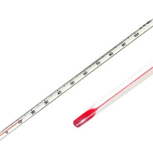 Jual Termometer Stick Batang Suhu -10-100 Alkohol Laboratorium Praktek ...