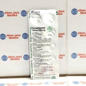 Jual Paracetamol 500mg Mersi Isi 10 Tablet - Obat Demam Pusing Limited ...
