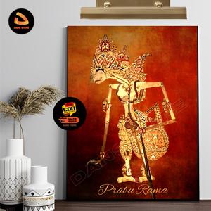 Jual Hiasan Dinding Poster Wayang Prabu Rama PR1 - PR1, 30X40CM - Kab ...