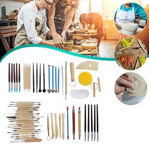 Jual Ks DIY tembikar tanah liat Sculpting Carving Modeling Tool Set - Jakarta Pusat - Kesang ...