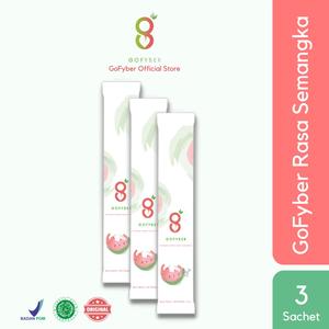Jual GoFyber Fiber Drink Rasa Semangka - Kemasan Ekonomis isi 3 sachet ...