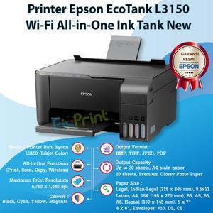 Jual Printer Epson L3150 L 3150 EcoTank Wireless All In One Printer ...