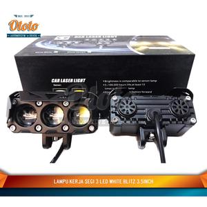 Jual Lampu kerja segi DRL LASER 3 LED isi 2biji - Lampu SOROT OFFROAD ...