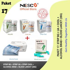 Jual PAKET 17A STRIP BG STRIP UA STRIP CHOL BLOOD LANCETALCOHOL - Kab ...