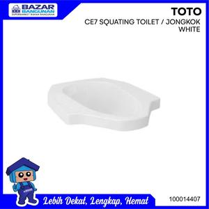 Jual Toto - Closet Kloset Jongkok Toilet Squat Ce 7 Ce7 White Putih ...