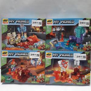 Jual Mainan Anak Brick Block Minecraft My World Mine craft Minicraft ...