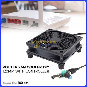 Jual Router Fan Cooler DIY USB 120mm with Controller - SX120 - Jakarta ...