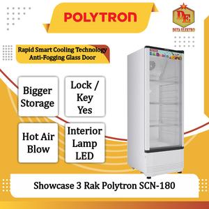 Promo Showcase 1 Pintu Polytron SCN 180 3 Rak - Kota Bengkulu - TOKO ...