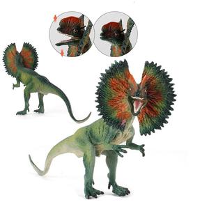 Jual Simulation 3D Jurassic Dinosaur Dilophosaurus Action Figures Pcv ...