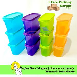Jual promo.!! Set 3 Pcs x Toples Tinggi Tania 1100 ML - Food Grade ...