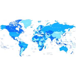 Jual Peta Dunia Dinding Ukuran Besar world maps 019 - Packing Paralon ...