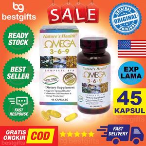 Jual NATURE'S NATURES NATURE HEALTH OMEGA 369 3 FISH SALMON OIL 45 ...