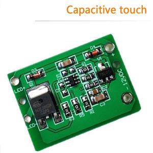 Jual 12V Capacitive Sakelar Sentuh Modul Sensor Tombol Tekan Jog Latch ...