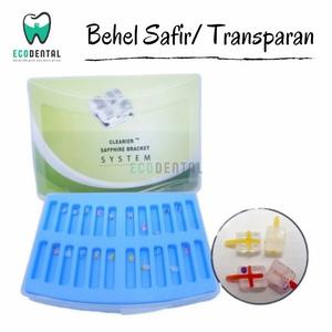 Jual Dental Bracket Sapphire Safir Behel Transparan Bening Orthodontic ...