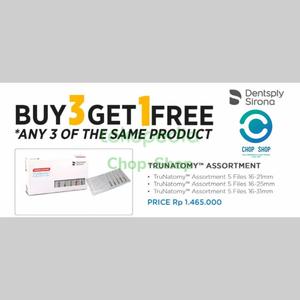Jual ORIGINAL Dentsply Trunatomy Rotary File Endodontik Trunatomi ...