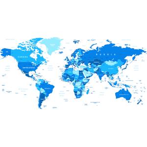 Jual Peta Dunia Dinding Ukuran Besar world maps 050 - Packing Paralon ...