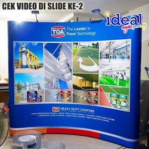 Jual BACKWALL BACKDROP PAMERAN BACKDROP PORTABLE MODUL 3X3 - include ...