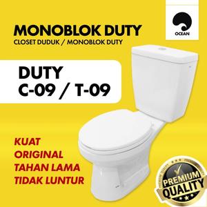 Jual CLOSET DUDUK KLOSET DUDUK DUTY ORIGINAL WC DUDUK TOILET MONOBLOCK ...